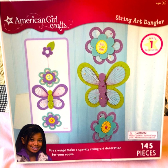 American Girl | Toys | New American Girl Crafts String Art Dangler ...
